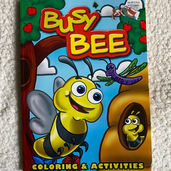KINGSBRIDGE AND CRAYOLA | Toys | Busy Bee Activitycoloring Book Crayons ...